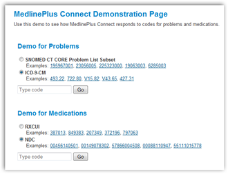 MedlinePlus Connect–The National Library of Medicine And NIH Connects ...